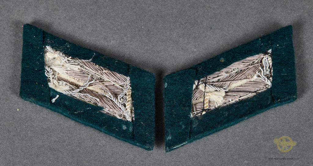 German WWII Army Infantry Officer’s Collar Tab Set – The Ruptured Duck, LLC