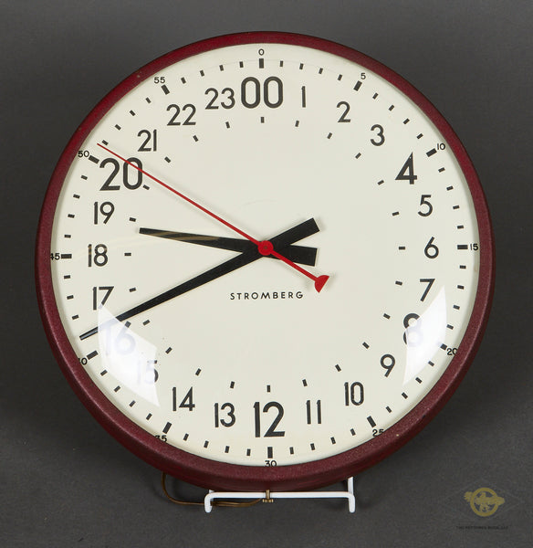 US Military Stromberg 24 Hour (Slave) Clock from EBoat – The Ruptured ...