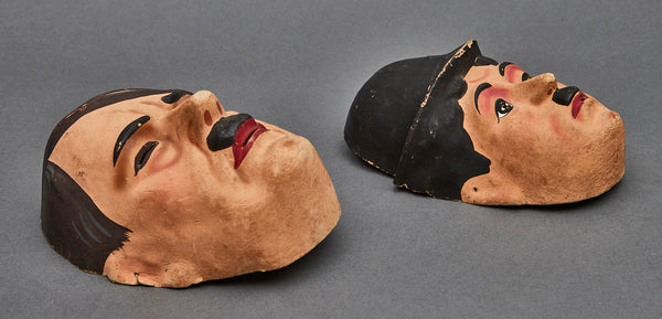 WWII era Hitler and Charlie Chaplin Masks – The Ruptured Duck, LLC