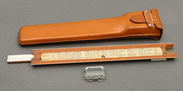 WWII US Cased Slide Rule – The Ruptured Duck, LLC