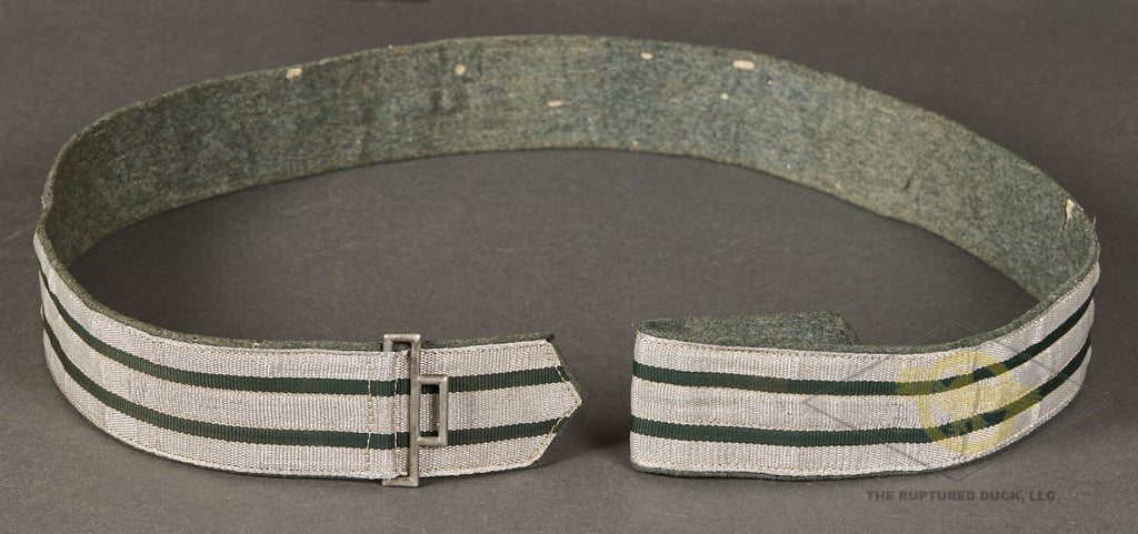 German WWII Army Officer’s Brocade Belt – The Ruptured Duck, LLC