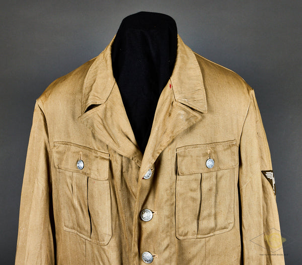 Scarce WWII German RMBO “Eastern Peoples” Summer Tunic – The Ruptured ...