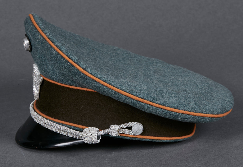 Third Reich Police Gendarmerie Officer Visor Cap – The Ruptured Duck, LLC