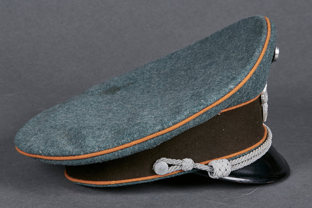 Third Reich Police Gendarmerie Officer Visor Cap – The Ruptured Duck, LLC