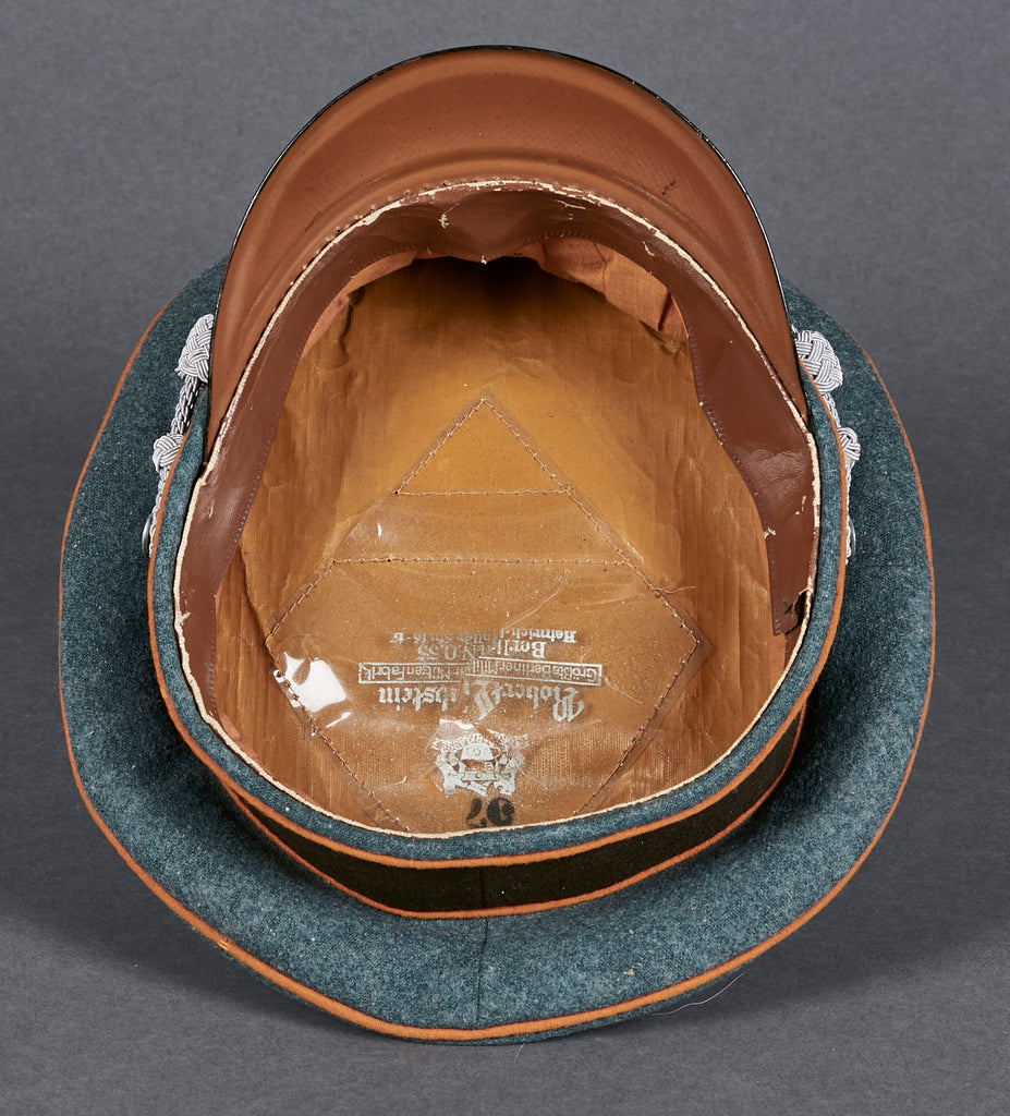 Third Reich Police Gendarmerie Officer Visor Cap – The Ruptured Duck, LLC