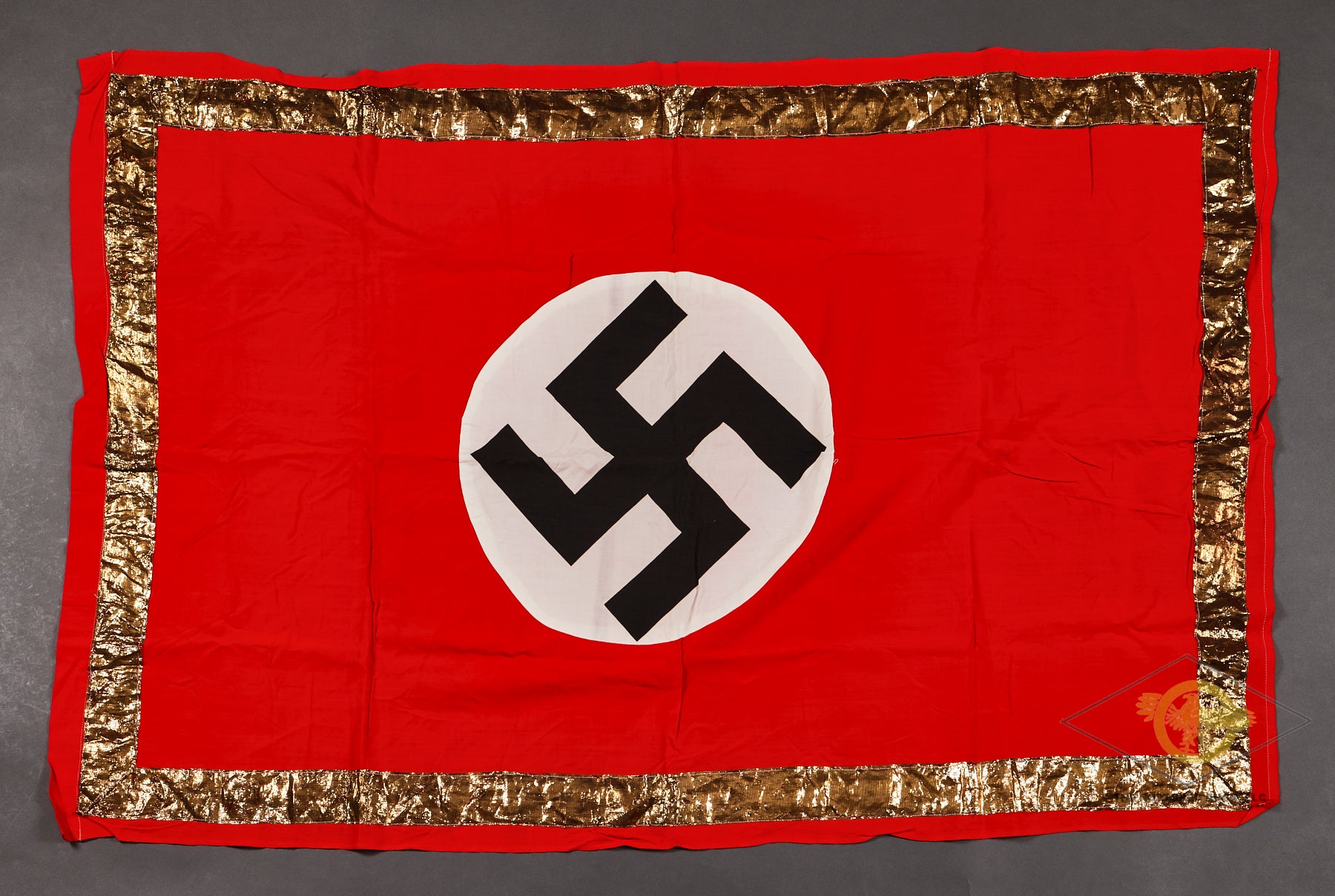 Nazi Battle Flag Lot 207 A German WW2 Third Reich Battle Flag