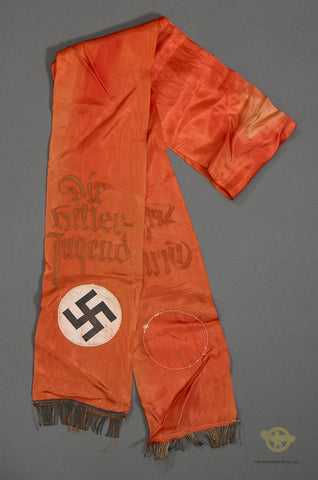 German WWII Funeral Sash for a Hitler Youth Official – The Ruptured ...