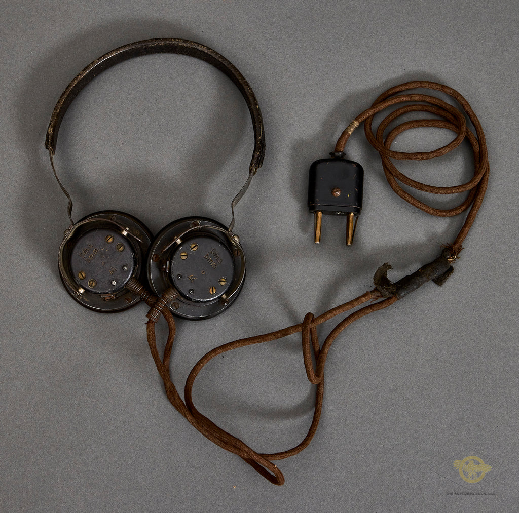 WWII German Head Set for Field Phone – The Ruptured Duck, LLC