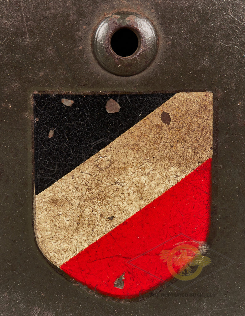 WWII German Army Model 1935 Double Decal Helmet – The Ruptured Duck, LLC