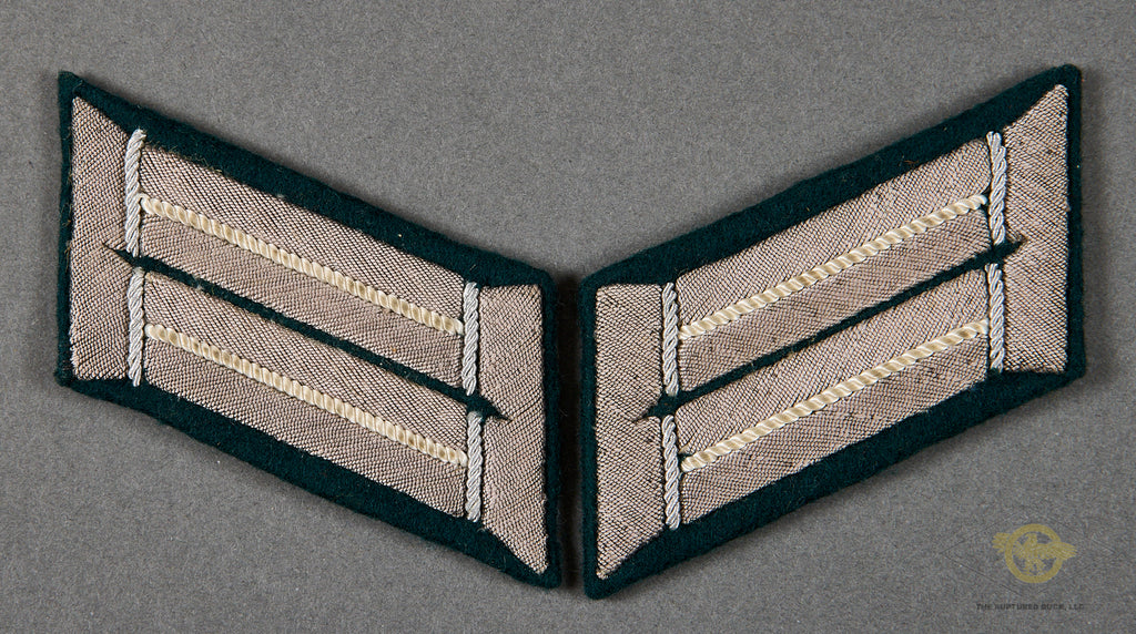 German WWII Army Infantry Officer’s Collar Tab Set – The Ruptured Duck, LLC