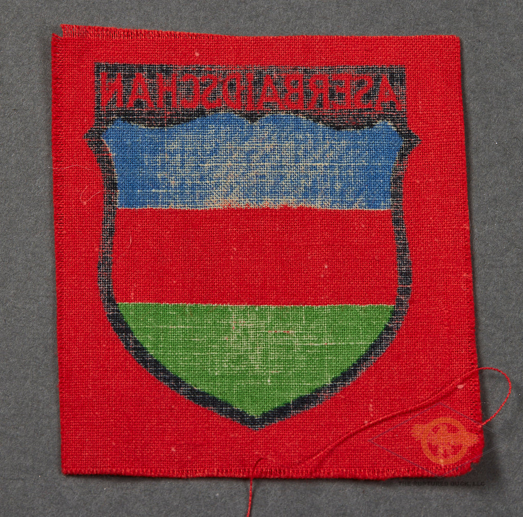WWII Sleeve Shield for Aserbaidschan Foreign Volunteer – The Ruptured ...