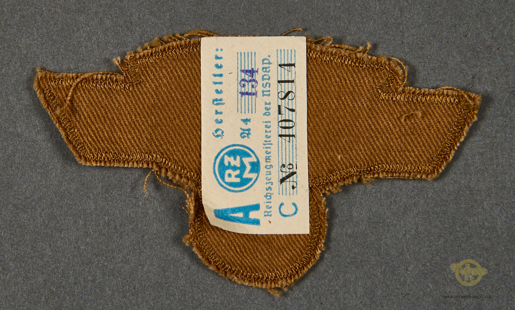 German WWII NSKK Sleeve Insignia – The Ruptured Duck, LLC