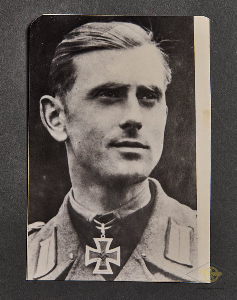 German WWII Signed Photo of Knights Cross Winner Prince Friedrich Ferd ...