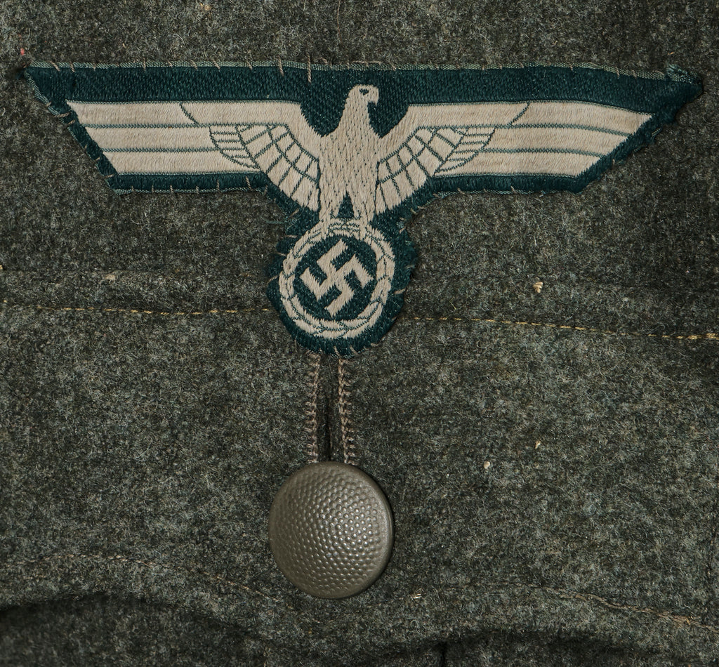 WWII German Model 1942 Army Tunic for “Unteroffiziervorschule” – The ...