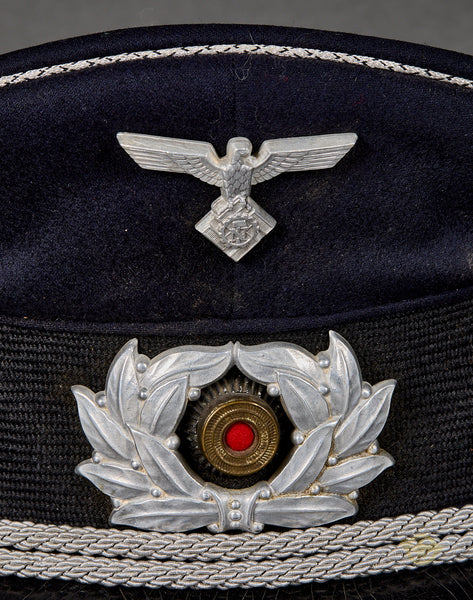Rare, WWII German TeNo Officer’s Visor Cap – The Ruptured Duck, LLC