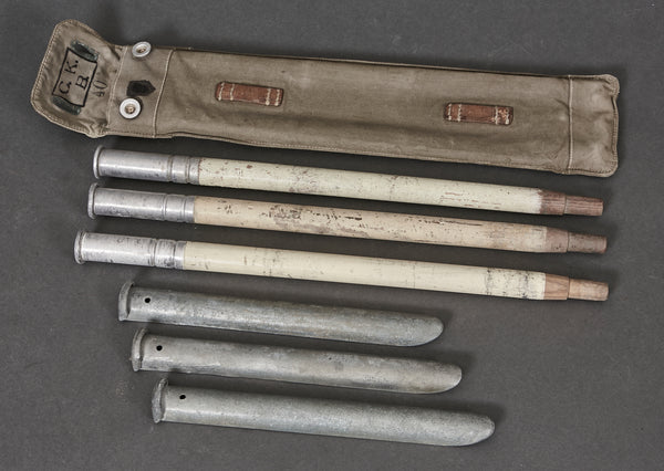 WWII Swiss Army Tent Pole Set – The Ruptured Duck, LLC