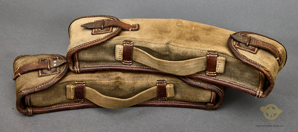 WWI WW2 German MG13 Magazine Carry Pouches and Shoulder Strap – The ...