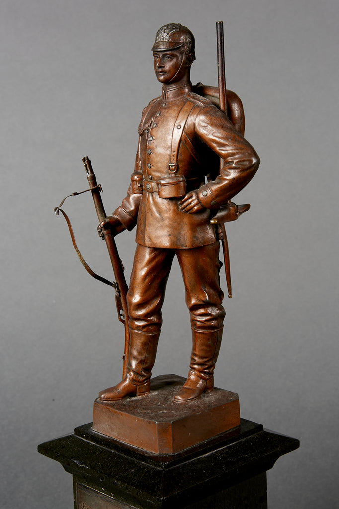 Large Early Imperial German Military Presentation Statue – The Ruptured ...