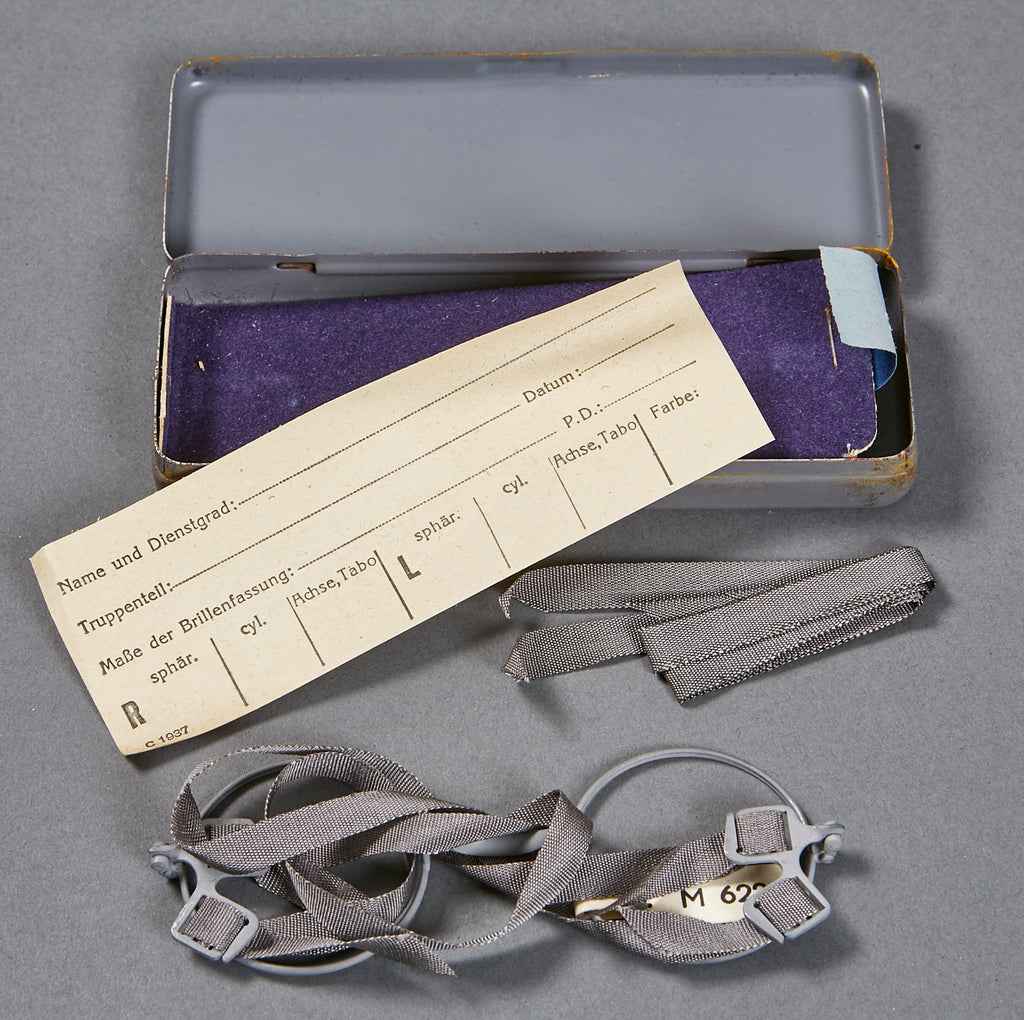 German WWII Cased Issue Soldier’s Eyeglasses – The Ruptured Duck, LLC