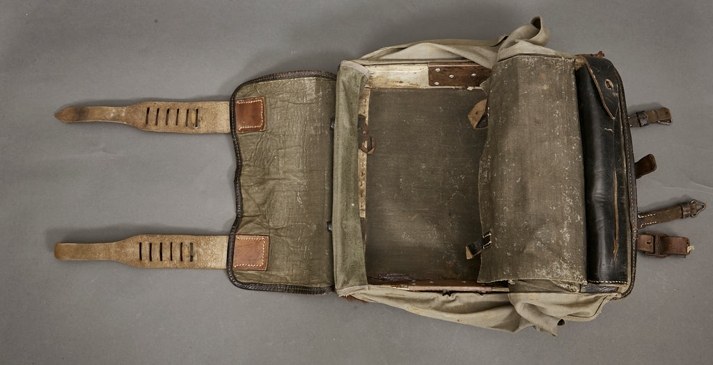 German Wehrmacht Signalman's Pony Fur Backpack – The Ruptured Duck, LLC