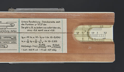 German WWII Cased Slide Rule – The Ruptured Duck, LLC